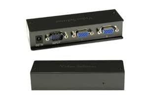 Amazon.com: 2 Way VGA Splitter 350MHz Max 2048x1536 Resolution ...