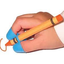 CHRONEX™ Pencil Grip (Pack of 2) Writing Claw for Pencils and Utensils ...