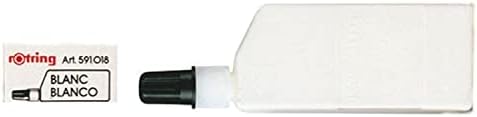 Rotring Isograph Ink Bottle 23ml - White : Amazon.co.uk: Fashion