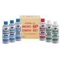 Amazon | イチネンケミカルズ JIP147(品番00147) ミクロチェック6Pセット(洗浄液3本,浸透液1本,現像液2本) 染色浸透 ...