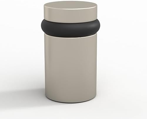 Amazon.com: MEGA HANDLES Floor Door Stopper - Silver Door Stopper ...
