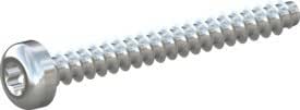 STS-plus KN6039 Screw 1.6 x 14 - T5 Steel Hardened 10.9 Galvanised 5-7 ...