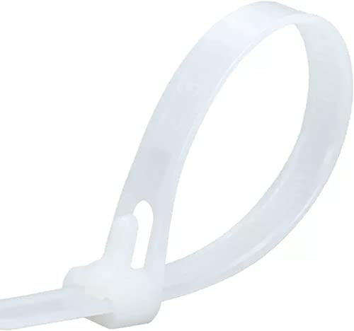 Oksdown 100 Pack White Thick Cable Ties Heavy Duty Large 400mm7.6mm ...