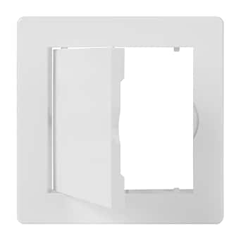 VezoWorks 4x4 Access Panel for Drywall and Ceiling – White ABS Plastic ...