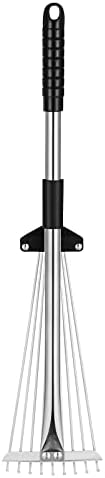 Amazon.com : TOYANDONA 1pcs Folding Leaf Rake Telescopic Garden Leaf ...