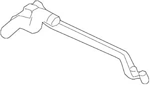 Amazon.com: Ford 8C3Z-8286-F - HOSE - RADIATOR : Automotive