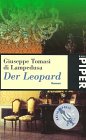 Der Leopard: Roman (Piper Taschenbuch) : Tomasi di Lampedusa, Giuseppe ...