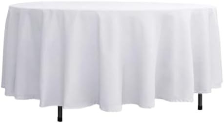 Amazon.com: GFCC 48 Inch Round Tablecloth - Round Polyester Tablecloth ...