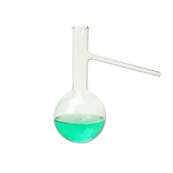 150/250/500ml Glass Distillation Flask Round Bottom with Side Arm ...