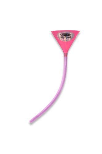 Ultimate Pink Beer Bong Head Rush Party Funnel and Tube!, Garden, Lawn ...