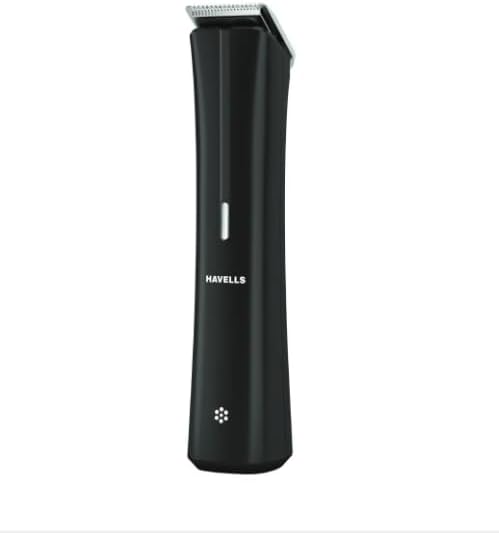 HAVELLS BT6112 BEARD TRIMMER BLACK COLOR SKIN FRIENDLY STAINLESS STEEL ...