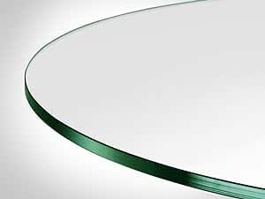 Amazon.com: 48" Inch Round Glass Table Top - Tempered - 3/8" Thick ...
