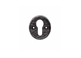 ESCUTCHEON - EURO PROFILE ROUND FACE FIX : Amazon.co.uk: DIY & Tools