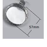 Aluminum Weighing Boats Medium- 57x14mm (pk of 100) : Amazon.in: Sports ...