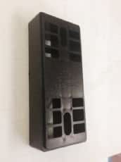 Pack of 3 X Black Gutter Fascia Bracket Spacers 21mm Projection for ...