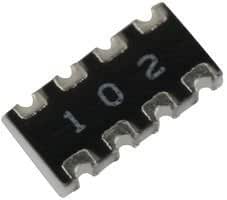 VISHAY DALE CRA06P0803 1K 5% RT1 RESISTOR, RES ARRAY, 1KOHM, 63mW, ±5% ...
