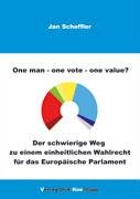 One man - one vote - one value?: Scheffler, Jan: 9783938342015: Amazon ...