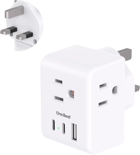 Ceptics Canada to UK, Ireland, UAE Travel Adapter (Type G) - 3 Pack ...