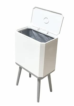 Amazon｜JayWii Selected ゴミ箱 ふた付き 2分別 15L 大容量 足スタンド型 腰にやさしい おしゃれ 北欧風 ワンタッチオープン 臭い漏れ防止 コバエ悩み対策 組立簡単 ...