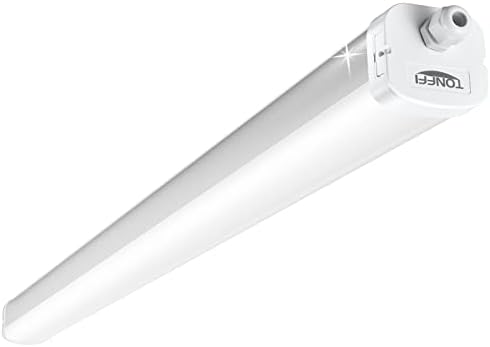 Feuchtraumleuchte LED 150cm, 45W 4500LM LED Röhre, IP66 Wasserfest LED Leuchtstoffröhre Komplett ...