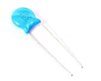 1Kpf 2KV High Voltage Disc Capacitor (Pack Of 5) - 1K pf 2 KV : Amazon ...