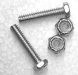 Amazon.com: 1963-1976 Corvette Bolt and Nut Set for Relay Rod Clamp 2 ...