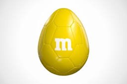 M&M's Original M-Ball Yellow Soccer Shaped Plush Ball by Mars : Amazon ...