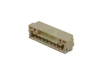 JST SM08B-GHS-TB(LF)(SN) GH Series 8 Position 1.25 mm Pitch Side Entry Shrouded Header - 25 item ...