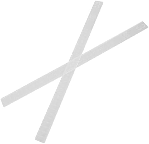 CYUaoao 6Pcs Silicone Dough Sticks 40cm Measuring Dough Thickness ...