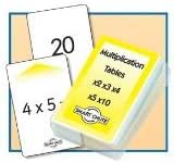 Multiplication x2 - x5, x10 flash cards : Amazon.co.uk: Toys & Games