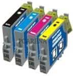 3 Sets of 4 Ink Cartridges for Epson Stylus C64 C84 CX6400 C66 C86 ...