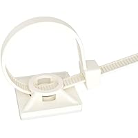 Intervisio Supporto Autoadesive per Fascette Stringicavo Bianco ...