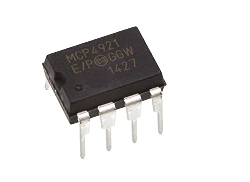 MCP4921-E/P - 1 Channel12 Bit DAC With SPI Interface IC -DIP-8 Package ...