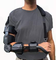 Amazon.com: Alpha Medical Hinged ROM Telescoping Elbow Brace. Post Op ...