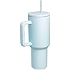 Amazon.com | 40 oz Tumbler with Handle and Straw Lid,Double Vacuum ...