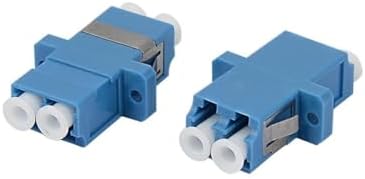 HANUTECH LC Duplex Fiber Optic Adapter, LC-LC Duplex Singlemode Optical ...