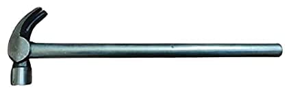 3 LB G.I Pipe Claw Hammer Forged head Hard Face sledgehammer with Metal ...