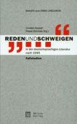 『Reden und Schweigen in der deutschprachigen Literatur nach - 読書メーター