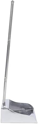 Amazon.com: Ipetboom Dust Pans with Handle Metal Upright Dustpan Heavy ...