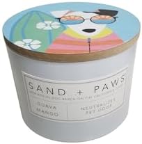 Amazon.com: Sand + Paws Scented Candle - Guava Mango - 12oz - Scent-2 ...