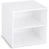 Amazon.com: Simply Tidy 16" White Modular Cube with Shelf : Home & Kitchen