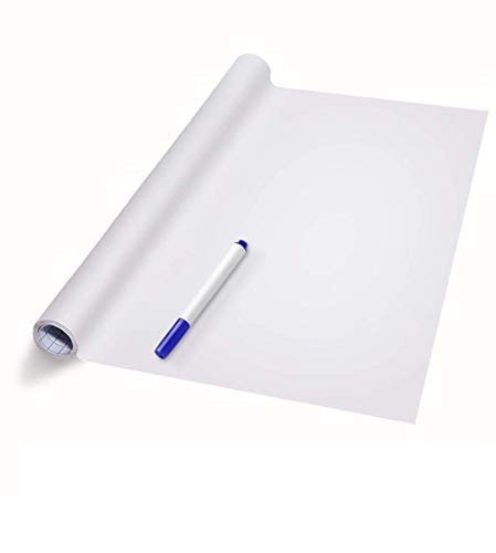SITCO White Board to Stick, Easy Peel and Stick Dry Erase Whiteboard ...
