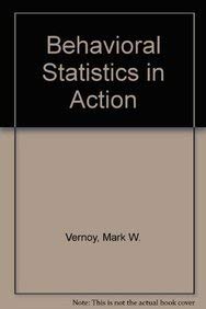 Behavioral Statistics in Action: Mark W. Vernoy: 9780071113618: Amazon ...