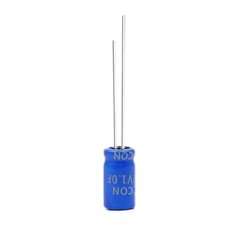 HUABAN 5 Pieces 2.7V 1.0F 8x12mm Lead Wound Ultracapacitor Super ...