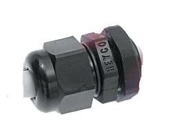 Heyco 3207 LTF 7 Black Liquid Tight Fitting NUT Series 35 (3207 ...