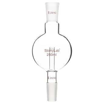 stonylab Rotary Evaporator Bump Trap, Laboratory Rotary Evaporator with ...