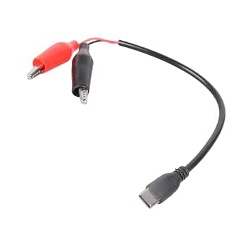 Amazon.com: XAGMODSHN Type C Male to Double Clip Test Detection Cable ...
