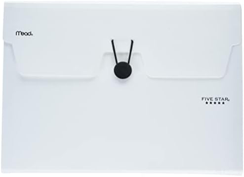 Five Star 6 Pocket Expanding File Organizer, Plastic Expandable File ...