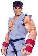 Street Fighter Round 1 Ryu 6" Action Figure - Gray Costume : Amazon.sg ...