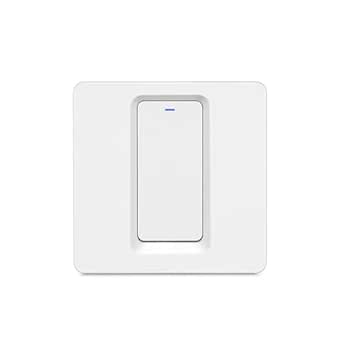 Yuhestdy WiFi Smart Light Switch, No Neutral Wire Required, Smart Wall ...